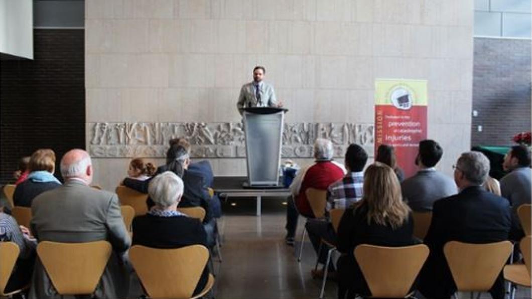 Dr. Nick Reed Receives Honourary 2015 Pashby Sports Safety Award ...