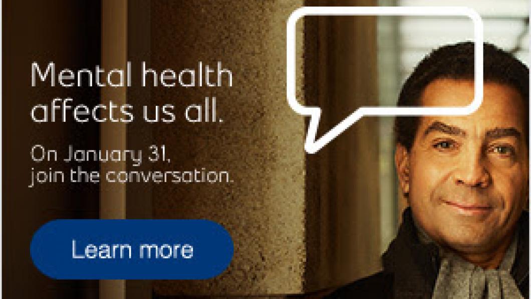 Share your mental health story on Bell Let's Talk day | Holland Bloorview